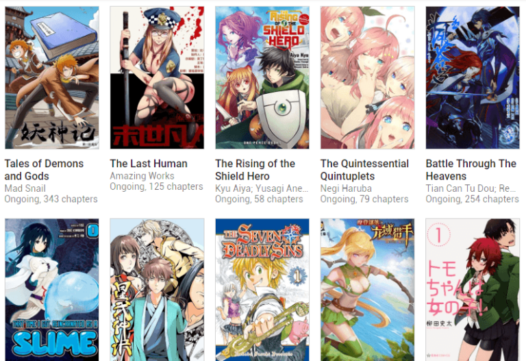 Top 10 Chinese Manhua Websites to Read Manga Online for Free